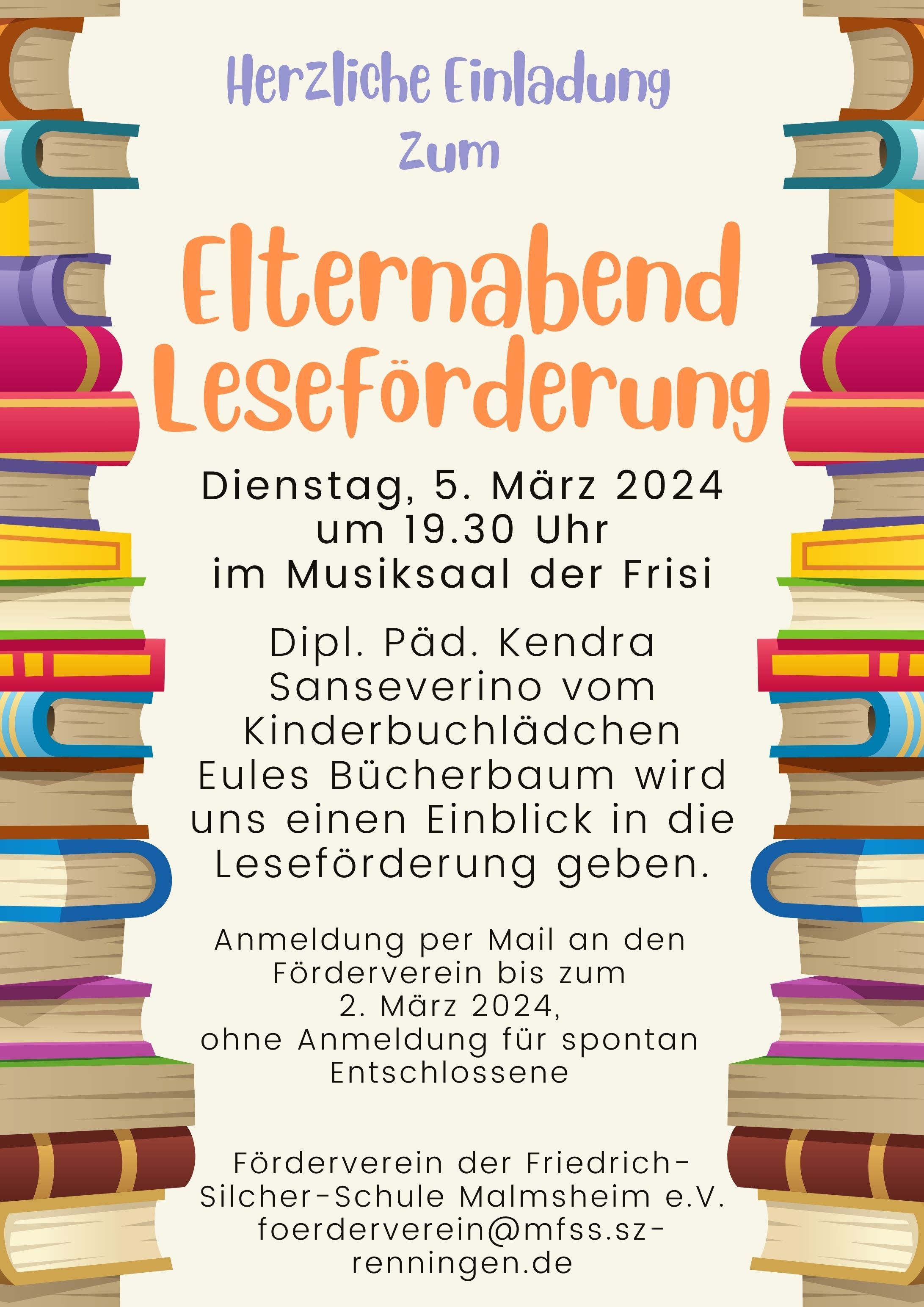 Elternabend zur Leseförderung | frisi